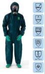 MICROGARD MICROCHEM® 4000 Chemical Resistant Coveralls Type 3 Type 4 ...